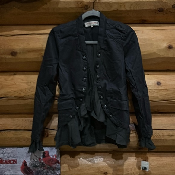 Free People | Jackets & Coats | Free People Nwt Ruffles Romance Jacket ...